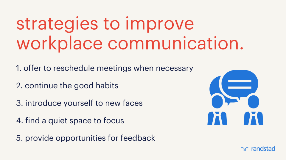 5 Strategies to Communicate Effectively When You Return to Work ...