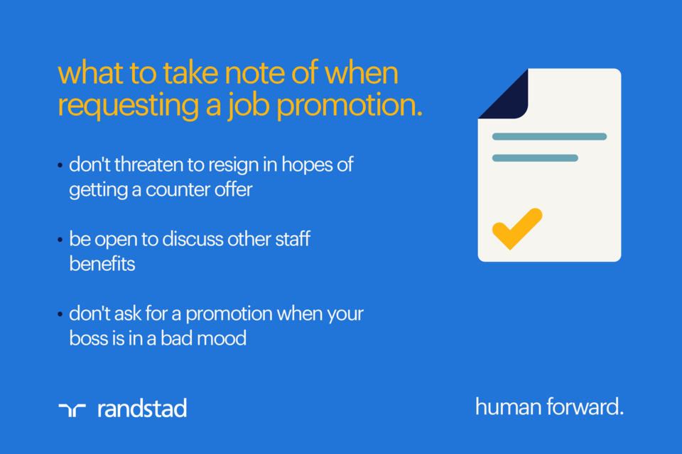 When is the Best Time to Ask for a Promotion | Randstad Singapore
